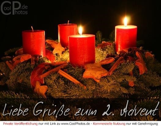 Bilder Schönen 2 Advent - Liebevolle Grüße Als Bilder